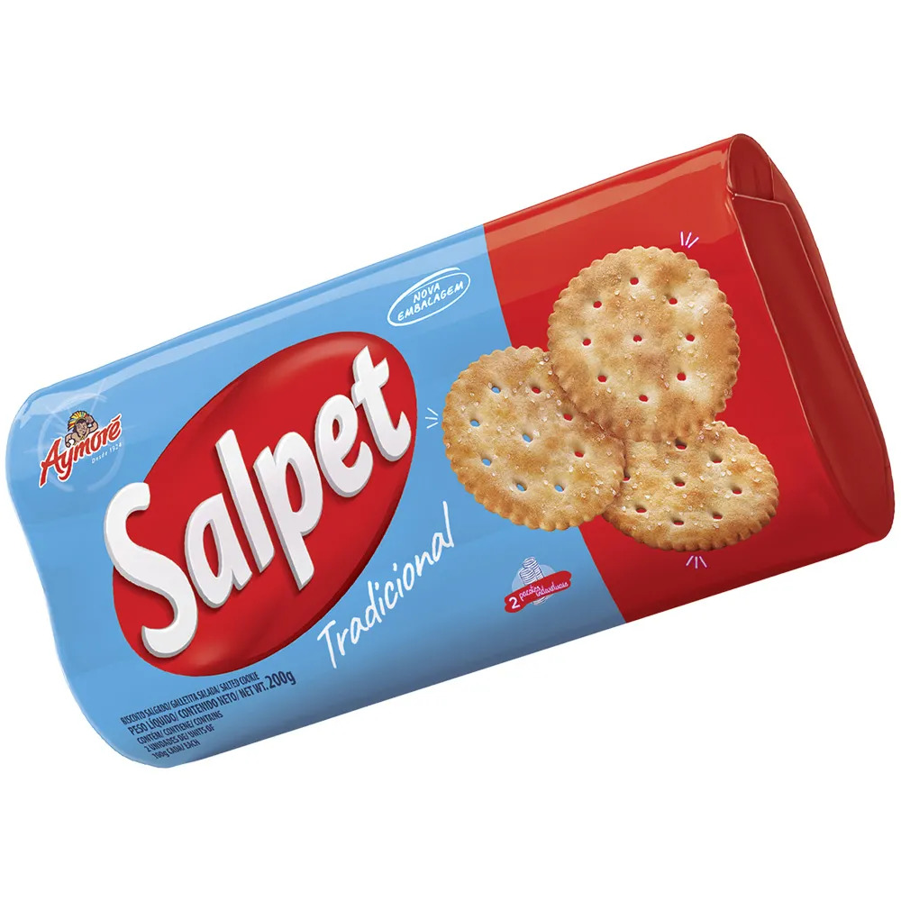 BISCOITO SALPET AYMORE 200G | Villa Lourdes